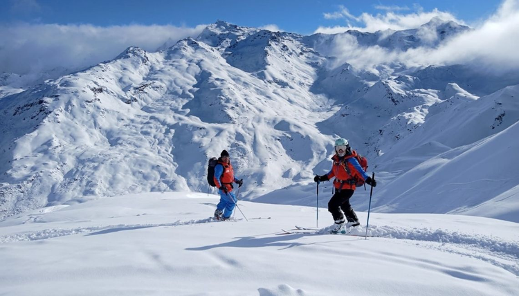 Full day off-piste ski private course - Val Thorens
