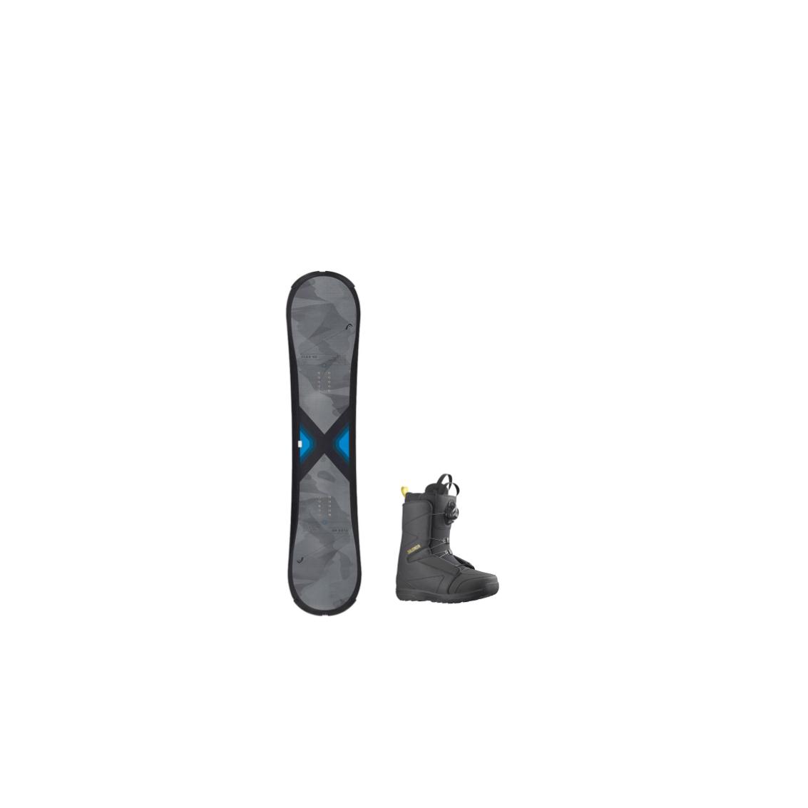 Adult red snowboard pack